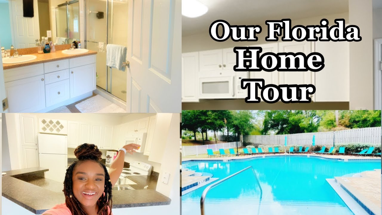OUR BEAUTIFUL FLORIDA EMPTY HOME TOUR!! || off base Military housing ...