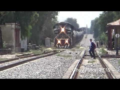 Trenes Ferrosur, CPKC y Ferromex en Teotihuacan - YouTube