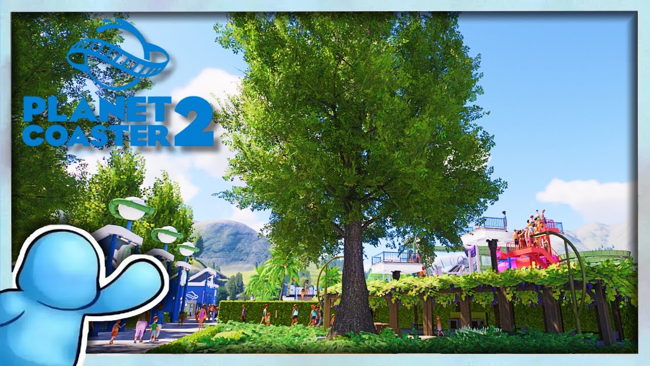 I spent 2 hours crafting 1 Tree Bro | Planet Coaster 2 - YouTube