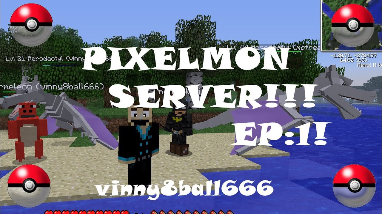 MINECRAFT : PIXELMON! Episdode 1! Introducing the charity server! - YouTube