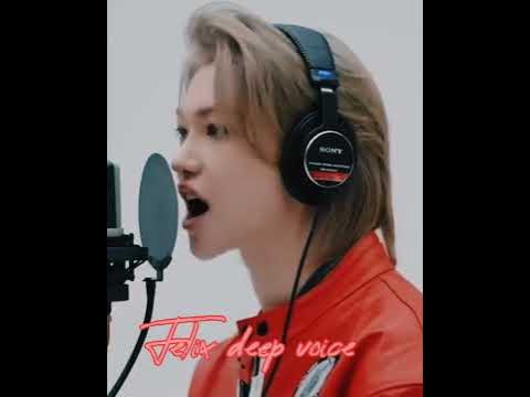 Felix deep voice 😱😳........... STRAY KIDS... - YouTube