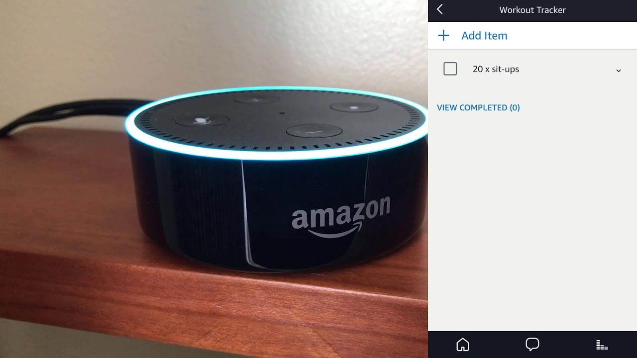 Workout Planner Alexa Skill - YouTube