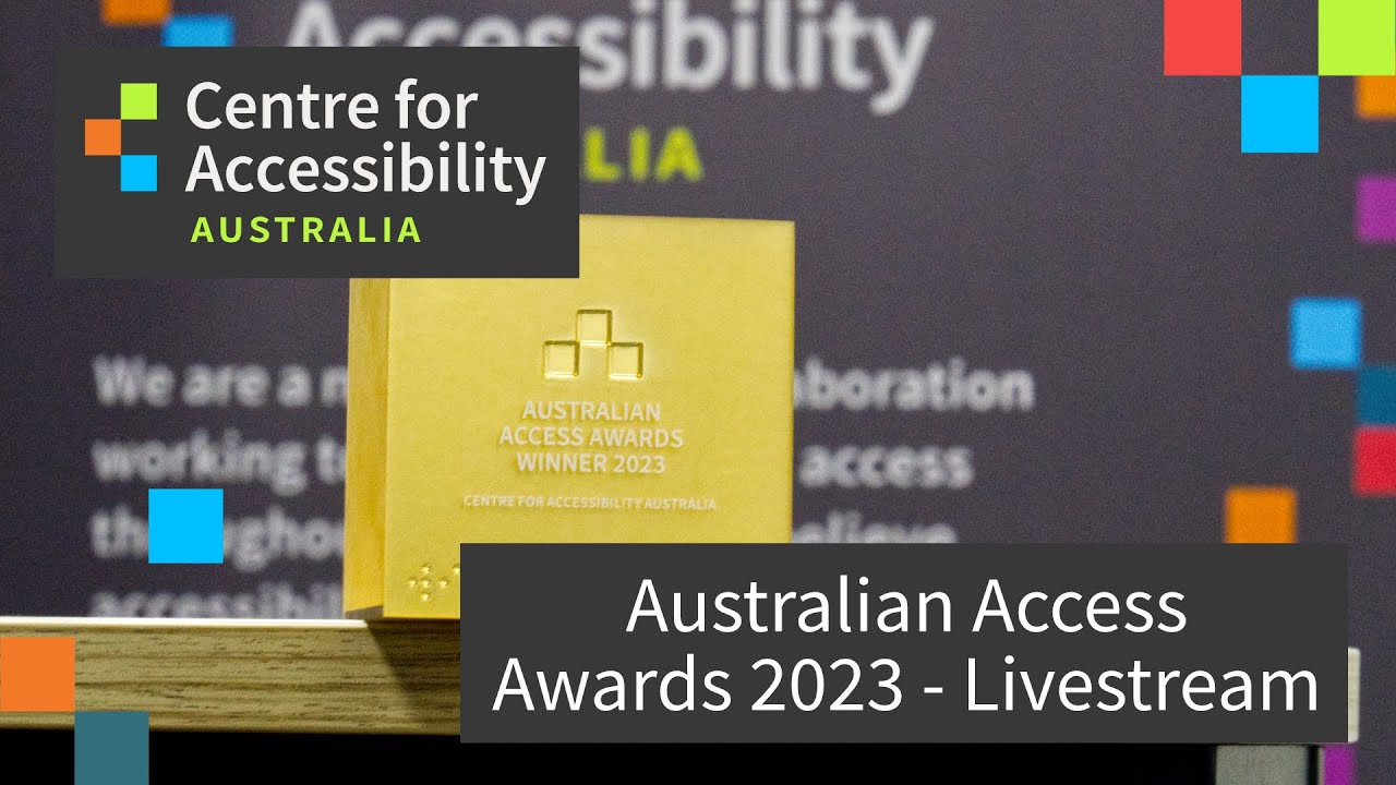 Australian Access Awards 2023 Livestream - YouTube