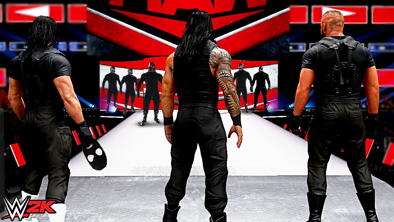 The Shield Unmasks RETRIBUTION Faces! PART 3 | WWE 2K Custom Story ...