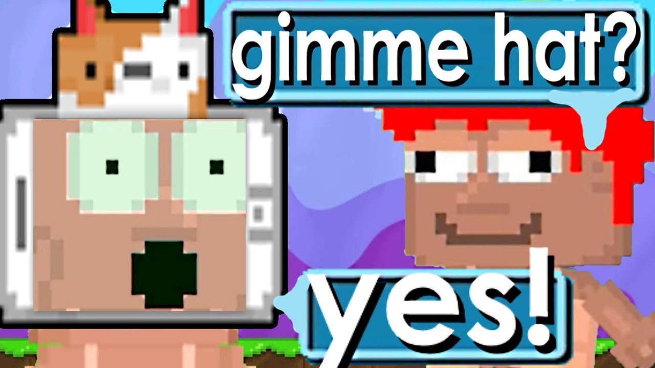PCATS says "YES!" to EVERYTHING in Growtopia! - YouTube