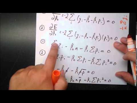 Ordinary Least Squares Regression - YouTube
