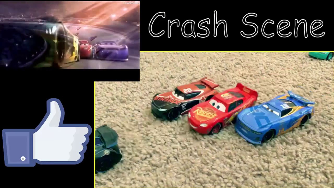 Cars 3 Crash Scene/2017 HD/Remake Stop motion - YouTube
