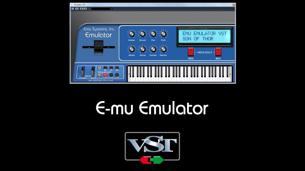 Emu Emulator VSTi Demo 'Lord Of The Emulator' - YouTube