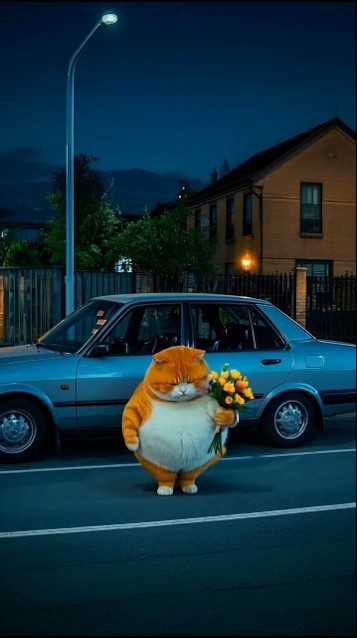 Chi chi chi re noni chi song cat video #rsm cartoon # sad cat video ...