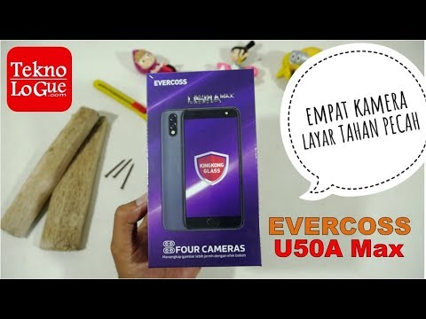 Evercoss U50A Max [unboxing] - Empat Kamera Tahan Pecah - YouTube