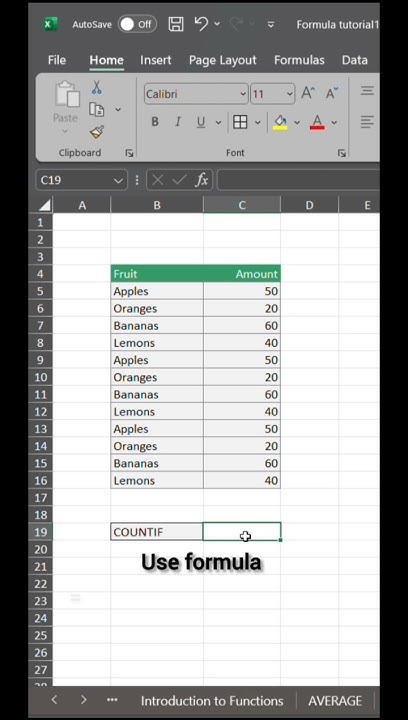 How to do countif function in #excel #shortfeed #excelformula - YouTube