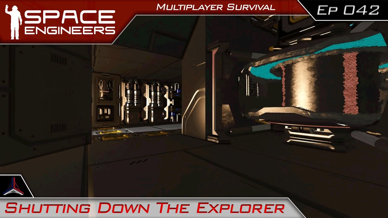 Space Engineers Modded Survival Multiplayer | Shutting Down The Explorer | #042 - YouTube
