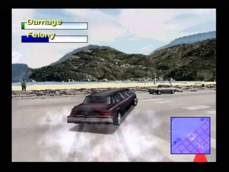 Driver 2 Take A Ride Rio Day Limo PS1 Gameplay - YouTube