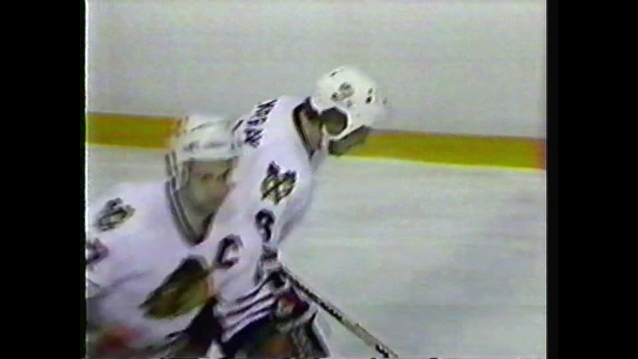 Darryl Sutter Goal Apr. 11, 1985 Blackhawks Red Wings - YouTube