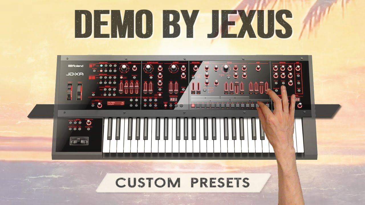 Jexus Soundset for Roland JD-XA 200+ custom patches / presets (no ...