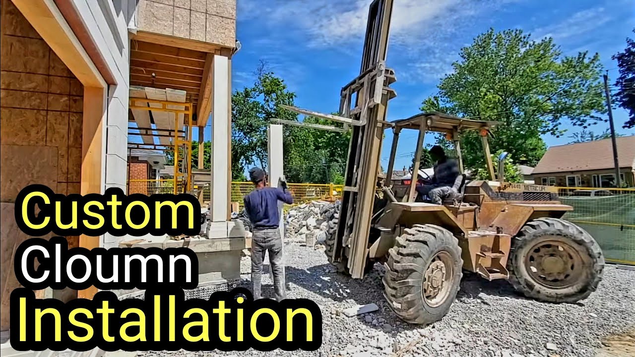 Learn How To Install a Custom Column DIY - YouTube