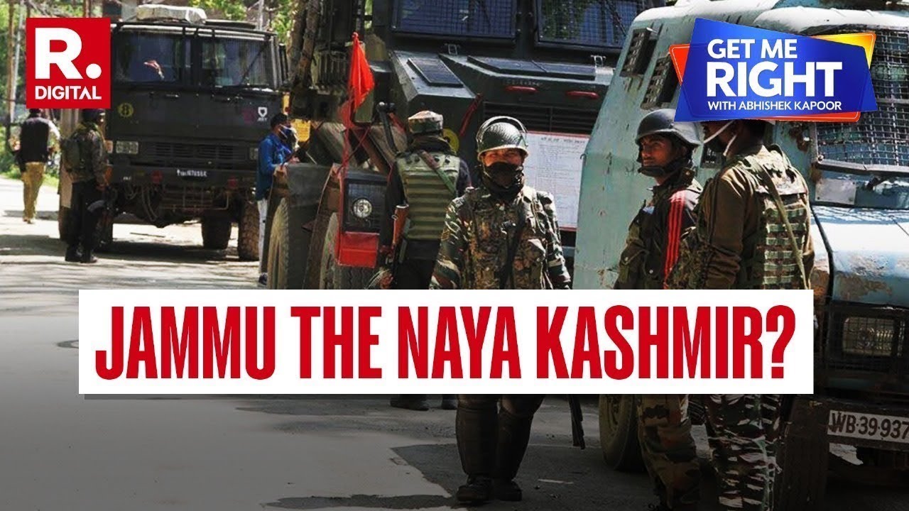 China Link In Jammu Terror Spike? | Get Me Right With Abhishek Kapoor ...