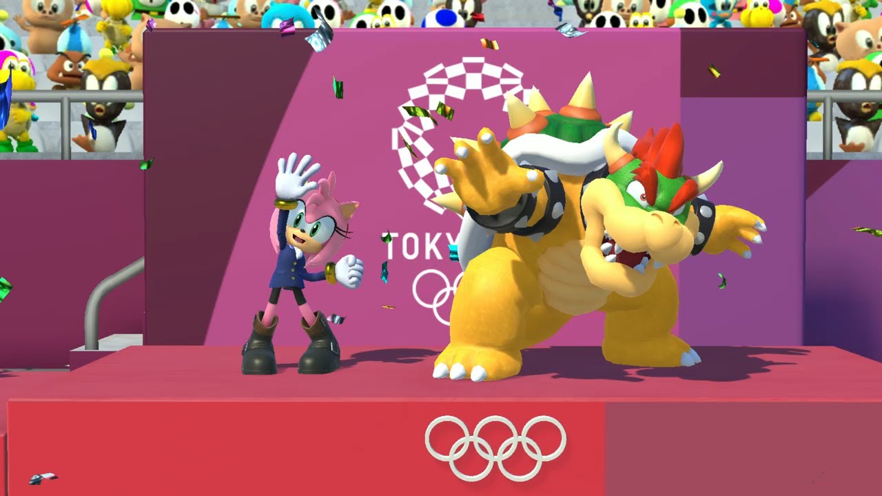 MARIO & SONIC AT THE OLYMPIC GAMES TOKYO 2020 Amy + Bowser - Equestrian ...
