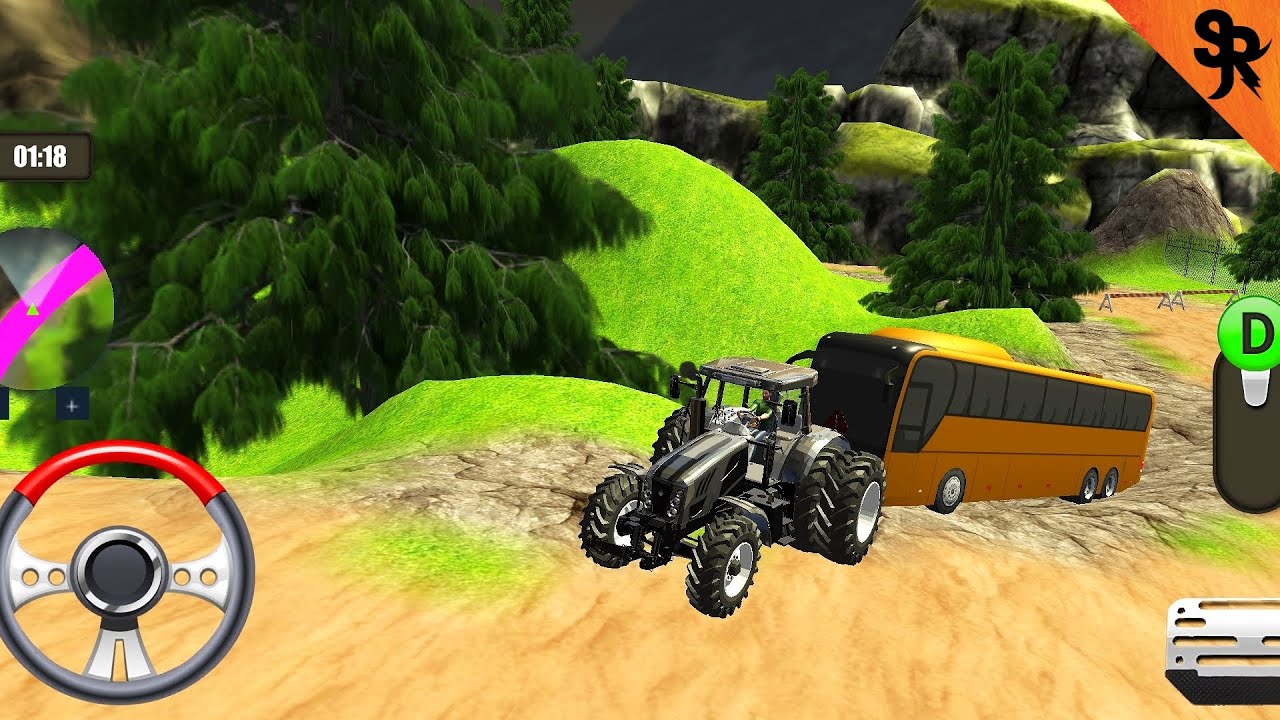 Real Tractor Bus Pulling Simulator 3D | Real Tractor Game Android ...