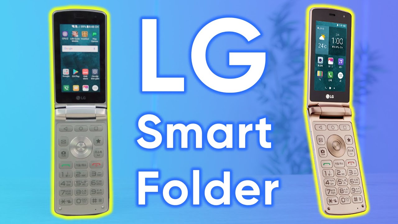 LG Smart Folder: smartphone màn hình gập cực hiếm, giá 2 triệu! - YouTube