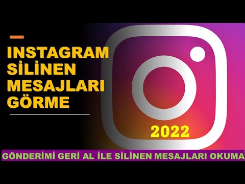 Instagram Silinen Mesajları Geri Getirme (Gönderimi Geri Al ile Silinen Mesajları Görme) - 2022
