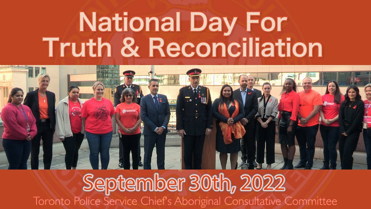 National Day For Truth & Reconciliation | Chief James Ramer, Toronto ...