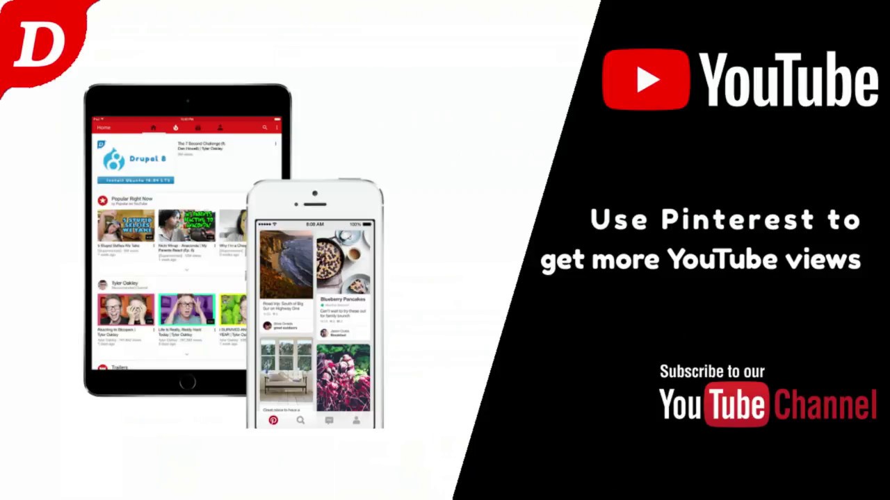 How to get more YouTube views with Pinterest - YouTube