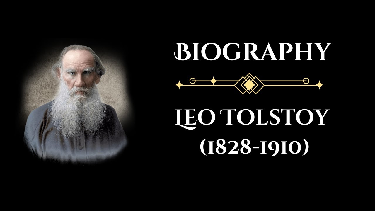 Biography of Leo Tolstoy (1828-1910) - YouTube