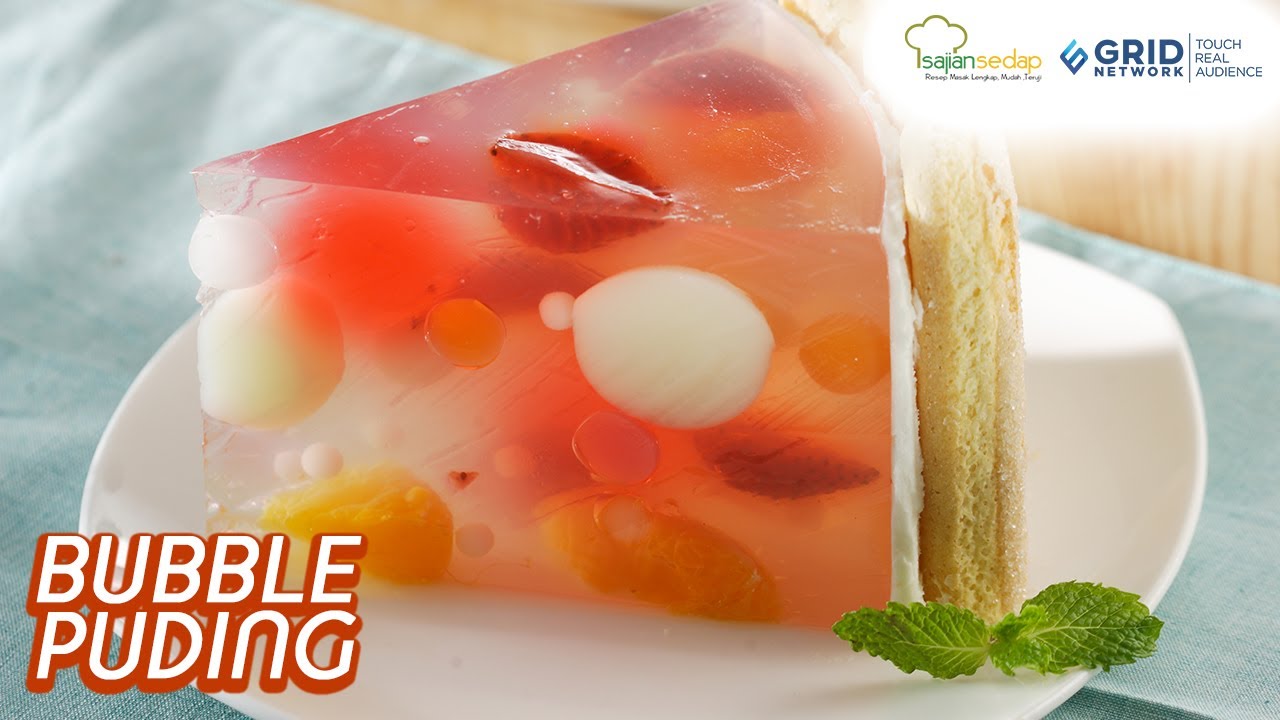 Resep Bubble Pudding, Resep Puding Bening dengan Bubble Lucu yang ...
