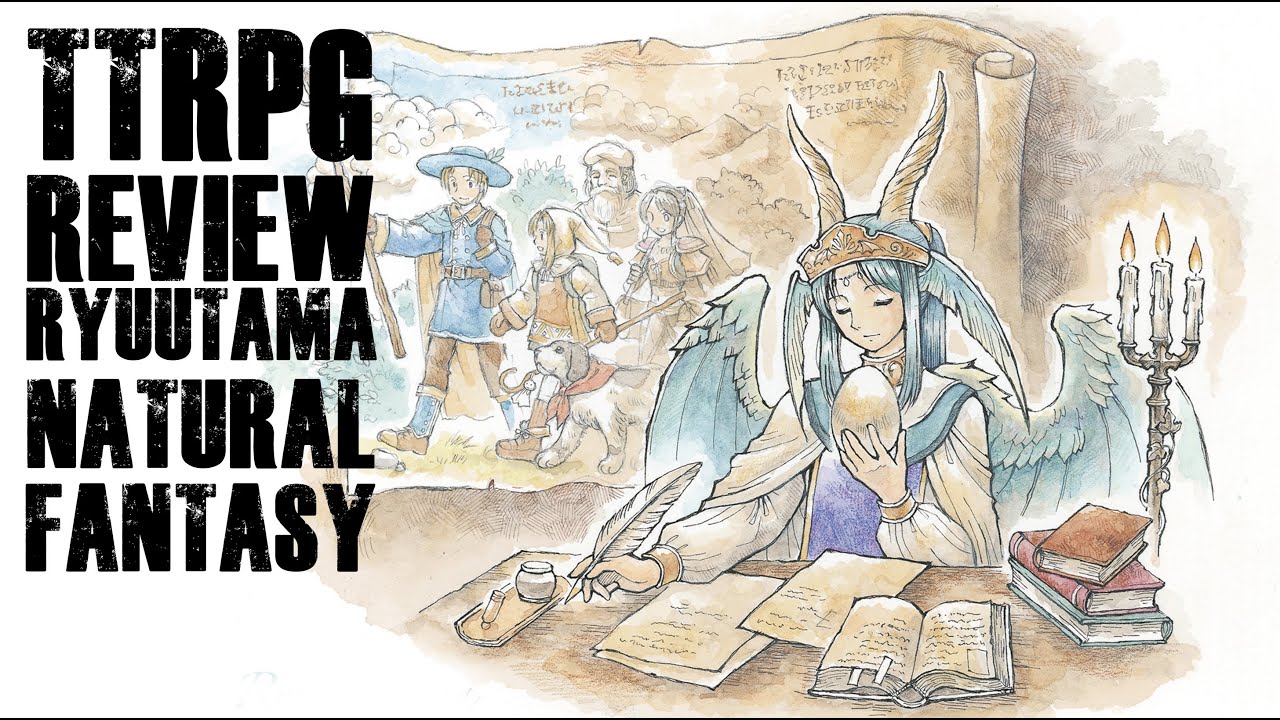 #TTRPG Review - Ryuutama - Natural Fantasy - YouTube