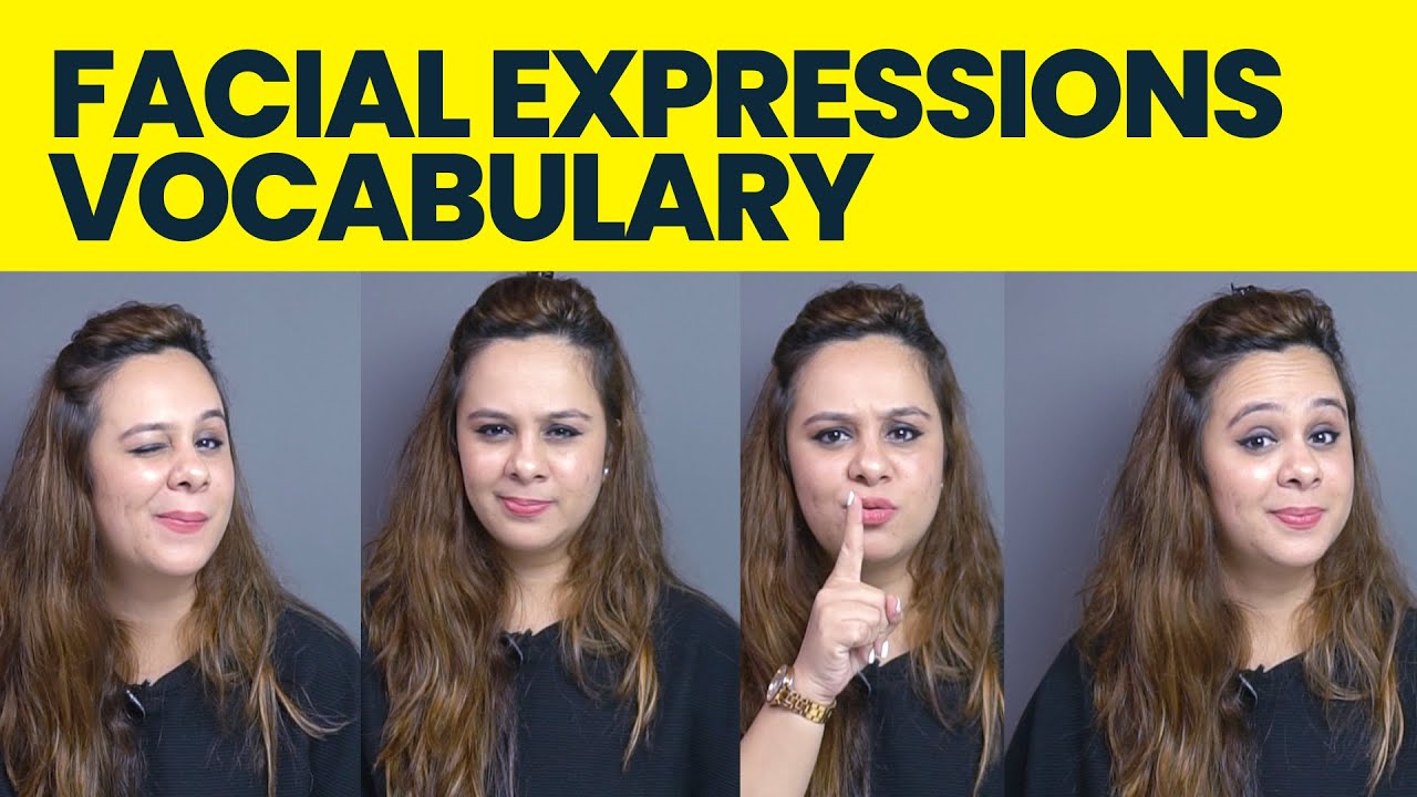 Facial Expressions Ki Vocabulary | Daily Use English Words | English ...