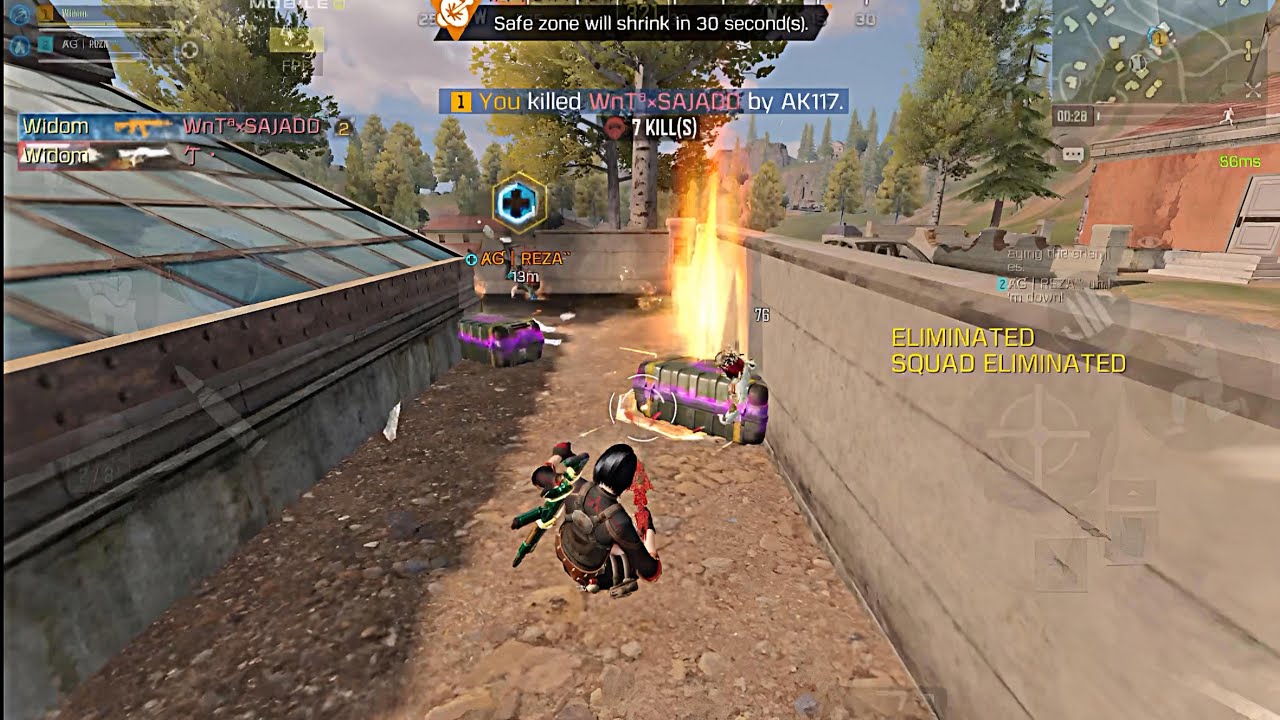 clean shots against squads and wiping them - YouTube