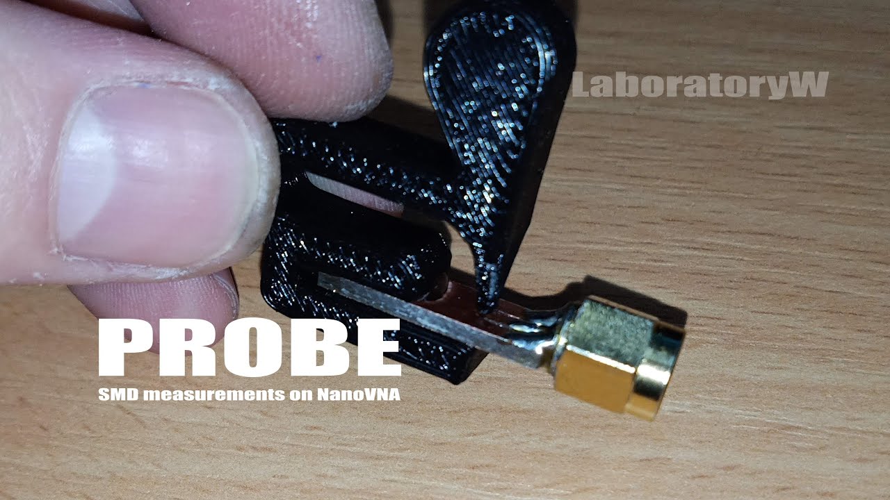 Probe for SMD measurements on NanoVNA - YouTube