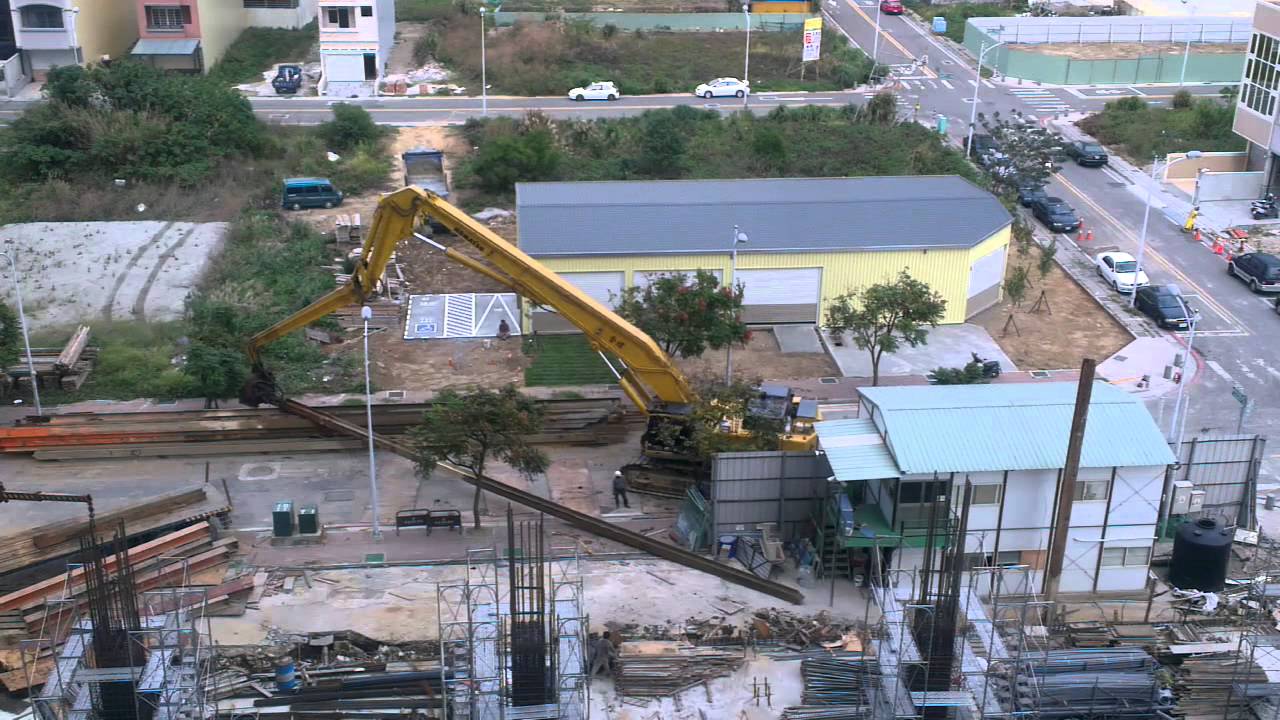 KOMATSU PC850-8 excavator in TAIWAN164.( Bagger 油壓ショベル) - YouTube