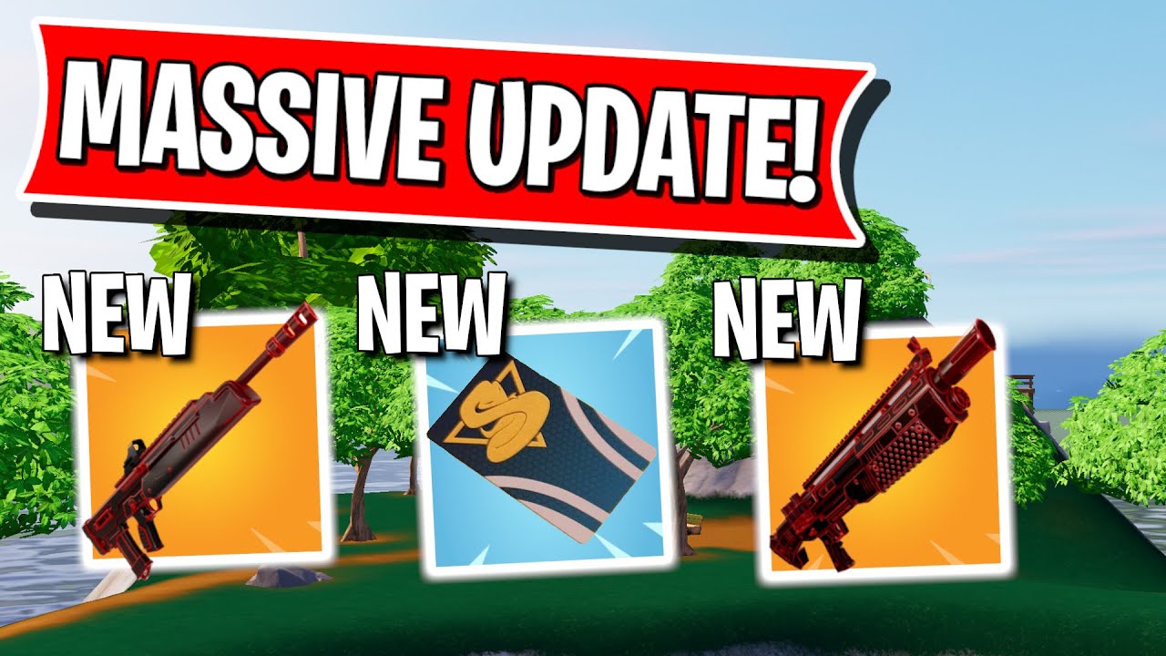 MASSIVE Fortnite Update! - What's new in 23.40! - YouTube