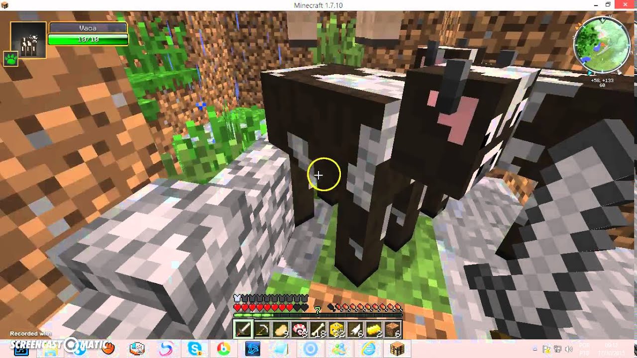 Minecraft Jurassiccraft 2 Começando Com Dinosauros Tyrano T Rex