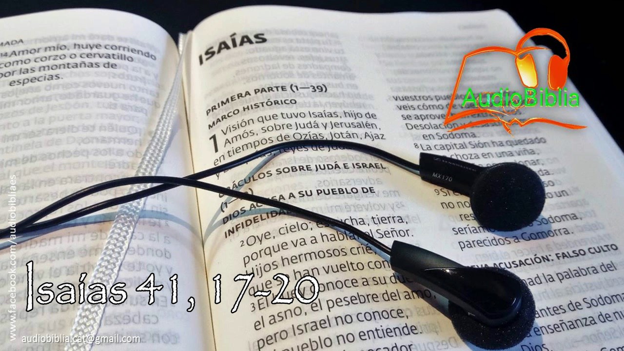 Isaías 41, 17-20 - YouTube
