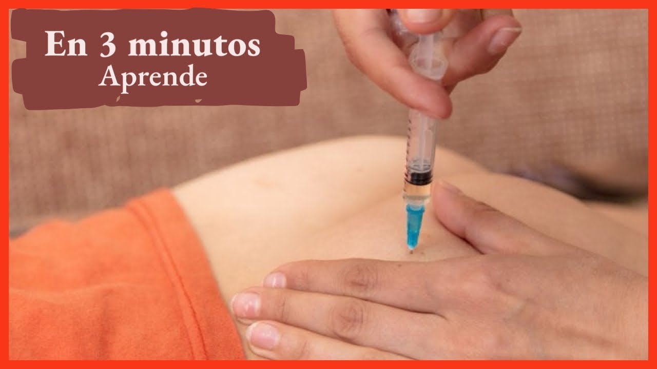 Cómo inyectar Intramuscular en el Glúteo para Principiantes! - YouTube
