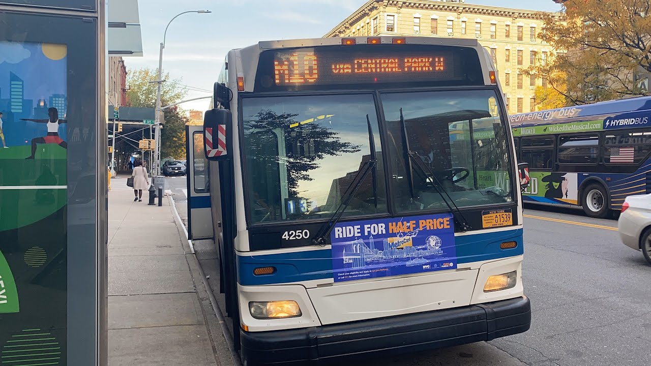 [RARE] MTA MaBSTOA: 2009 Orion VII Next Gen “LSPC” #4250 on the M10 at ...
