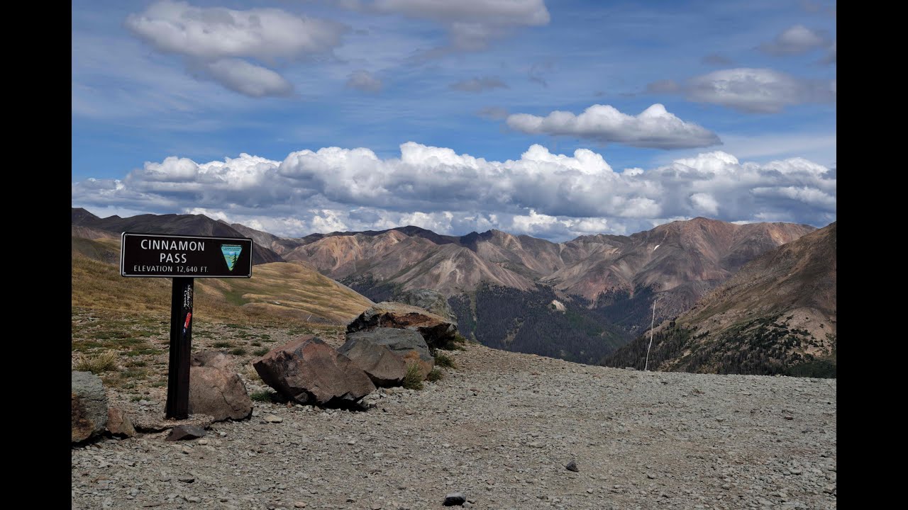 Rocky Mountain High: Cinnamon Pass Elevation 12,640' - YouTube
