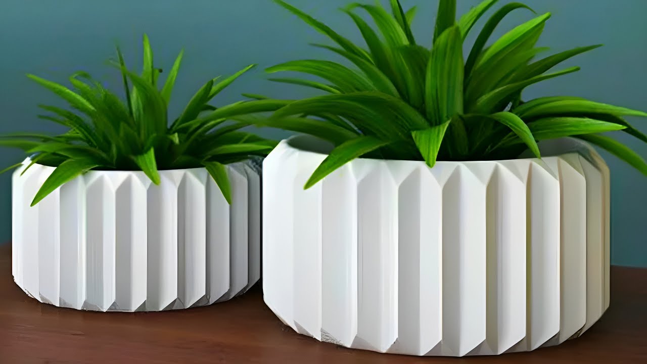 DIY - Cement Ideas Tips // Beautiful and easy cement flower pots from ...
