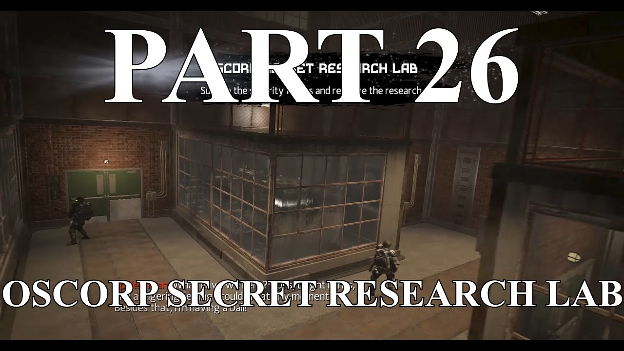 PC GAME PLAY THE AMAZING SPIDER-MAN 1 OSCORP SECRET LAB PART:26 OSCORP ...