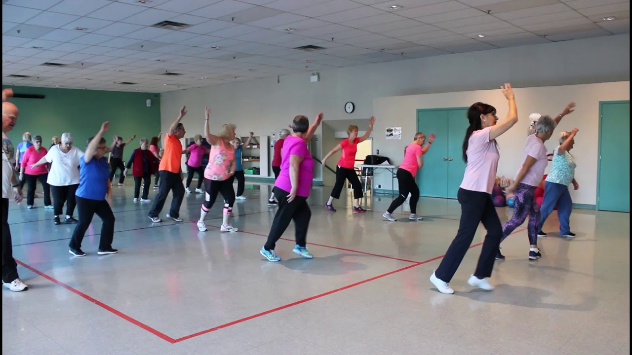 Cardio/danse Routines for 50+ - YouTube