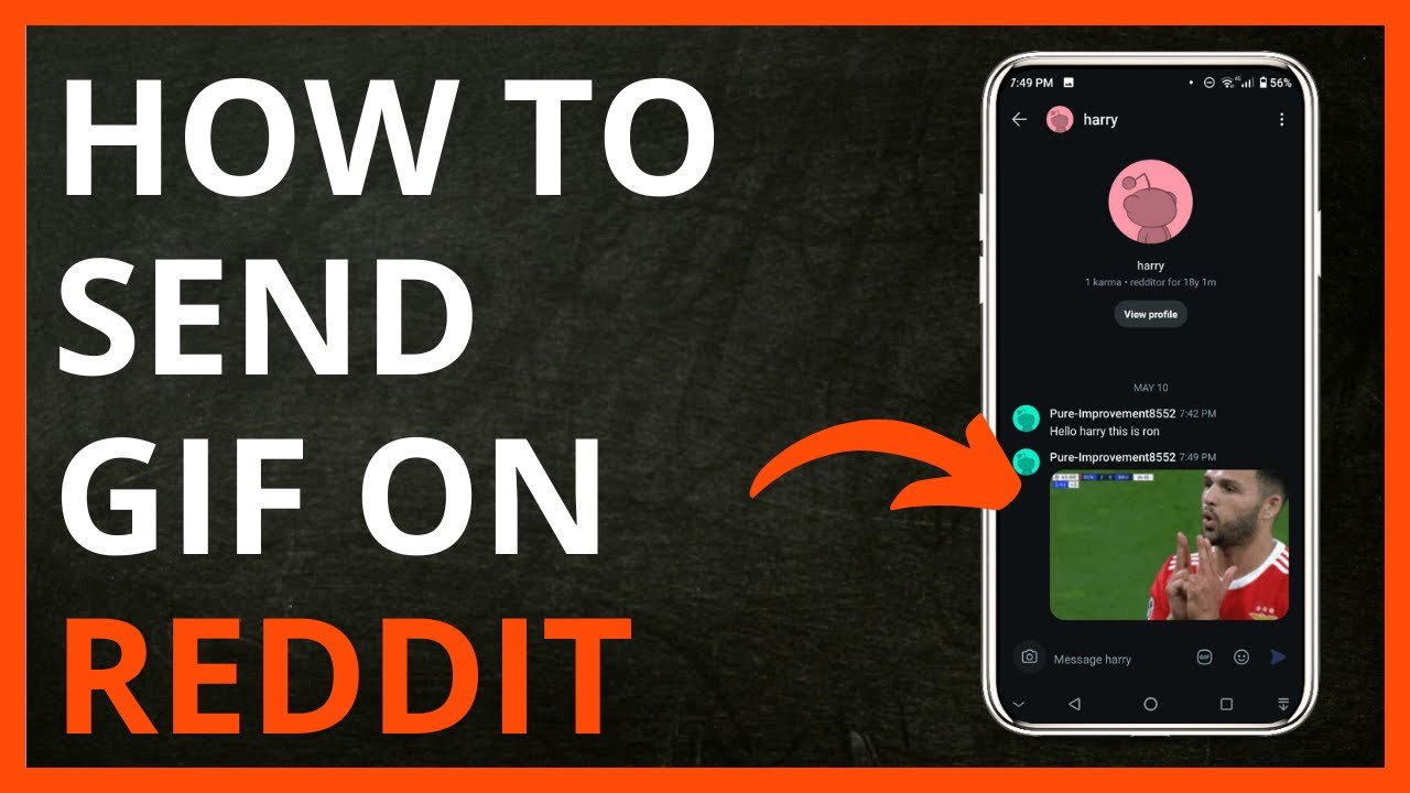 How to Send GIF on Reddit in 2024 - YouTube