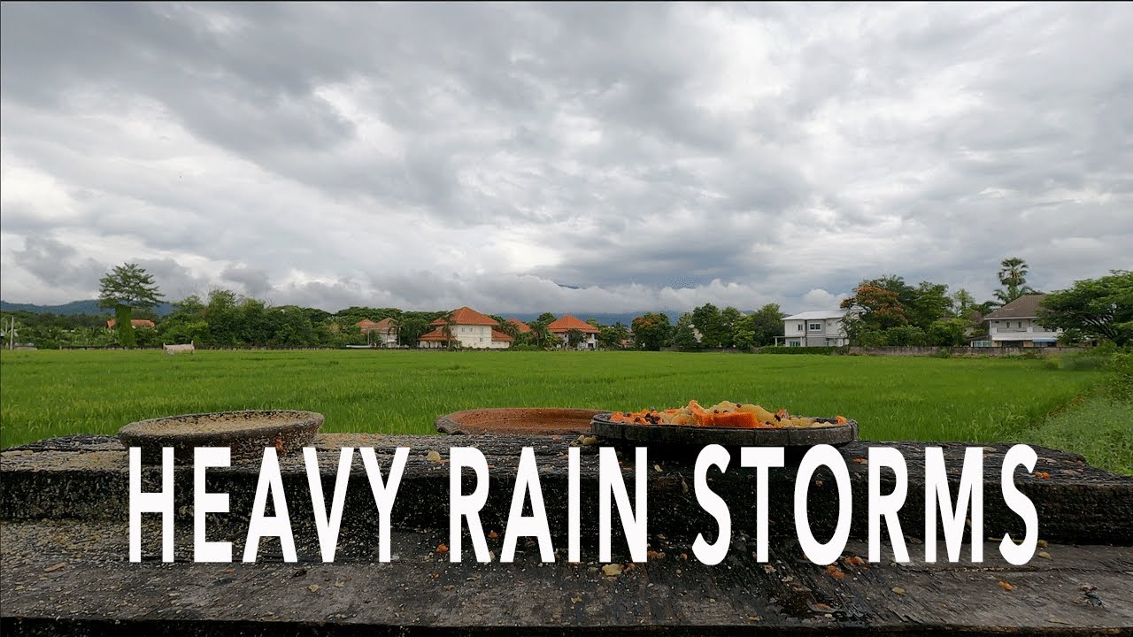 20 October 2024 - Heavy Rain Storms - This is Chiang Mai Weather Today ...