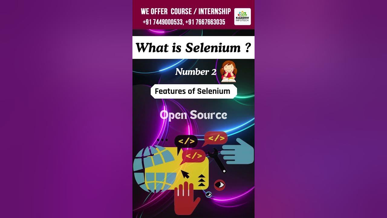 What Is Selenium Selenium Introduction Kaashiv Venkat Selenium Seleniumjava Youtube