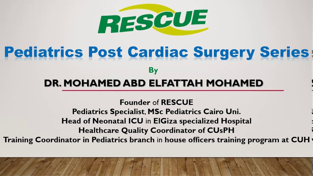 Management of patients in picu after cardiac surgeries - YouTube