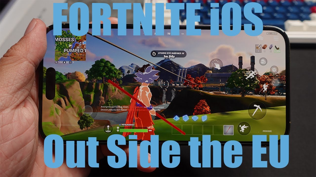 How To download Fortnite mobile on iOS outside EU - YouTube