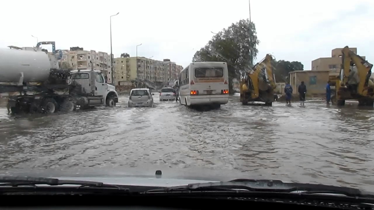OMG. Rain in Hurghada 27.10. 2016 - YouTube