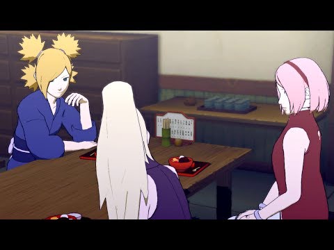 Sakura , Ino and Temari talk about Naruto - Road to Boruto - Ultimate Ninja Storm - Part 18